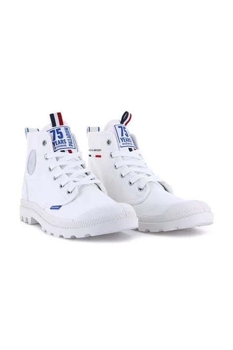 Кеды Palladium Pampa Hi Dare 75 мужские цвет белый | ANSWEAR.ua