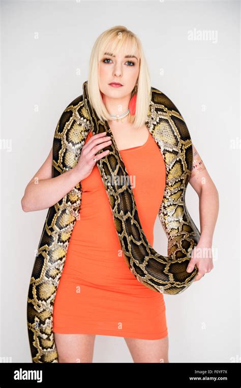 Snake Coils Around Girl Telegraph