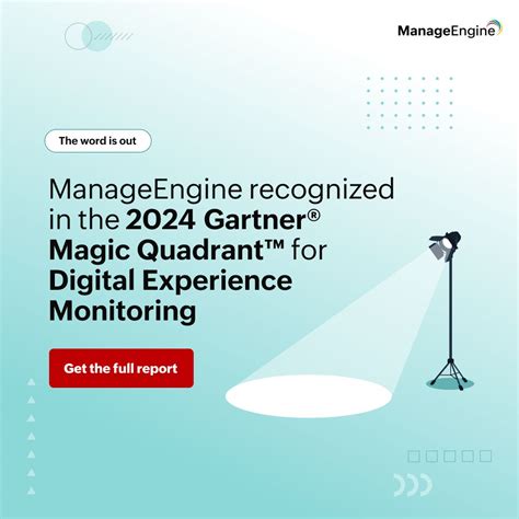 Manageengine Itom Gartnermagicquadrant Digitalexperiencemonitoring Manageengine