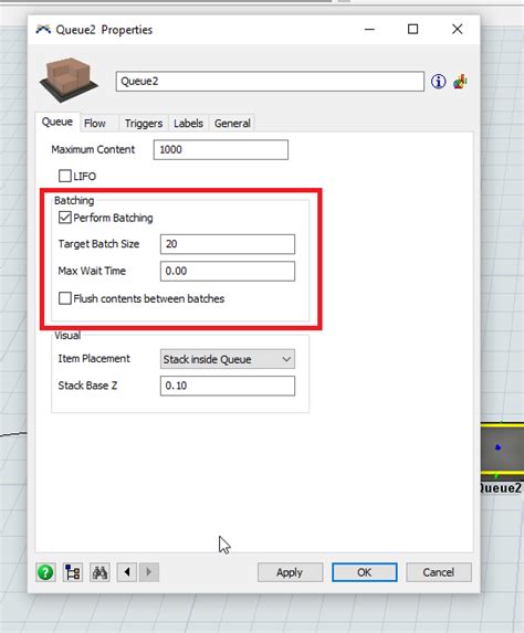 How Can I Let A Queue Fill Up And Then Transfer It To Inventory Flexsim Community