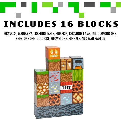 Epee Minecraft Světlo Block Building Maxíkovy Hračky