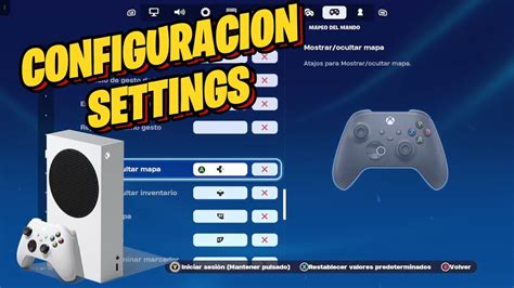 LA MEJOR CONFIGURACION Y SETTINGS PARA FORTNITE XBOX SERIES S 60 Y 120
