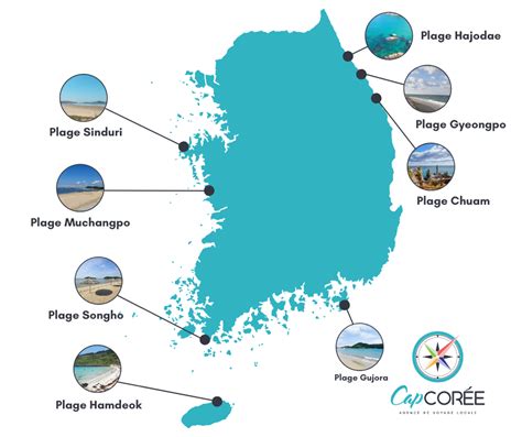 Cap Corée 8 belles plages à faire en Corée du Sud