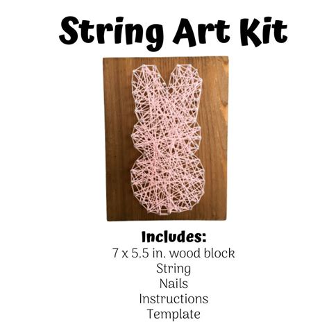 Bunny String Art Etsy