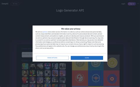 DeepAI Logo Generator API 生成图像的AI聊天