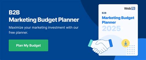 2025 B2b Marketing Budget Overview And Free Budget Template