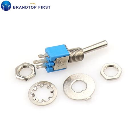 Small 5mm 3pin On On Rocker Switch Toggle Switch 6 Grandado