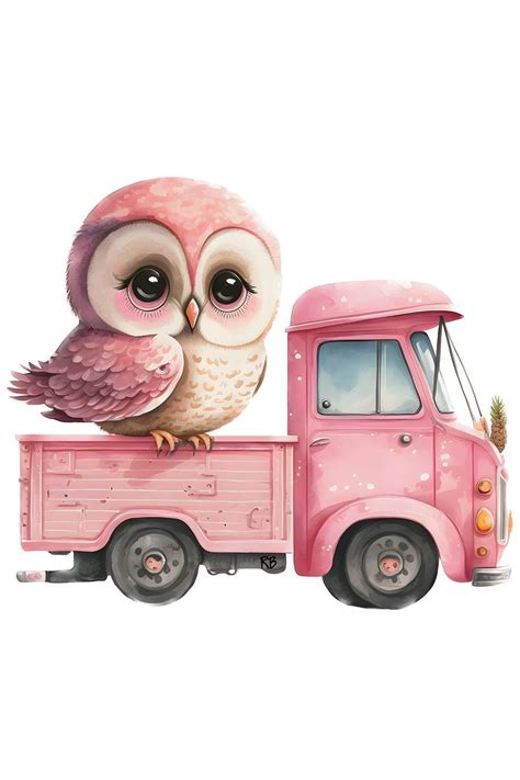 Owl. Совушка.PNG. | Baby art projects, Pink truck, Fabric panel quilts