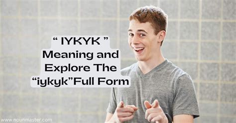 Iykyk Meaning And Explore The Iykyk Full Form