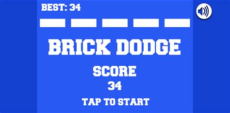 Brick Dodge Games With Source
