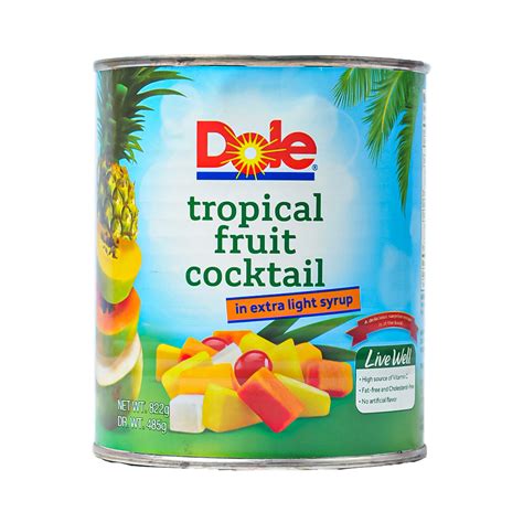 Dole Tropical Fruit Cocktail More Cherries 822g