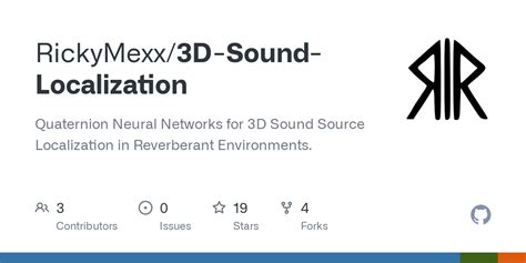 GitHub RickyMexx D Sound Localization Quaternion Neural Networks For D Sound Source