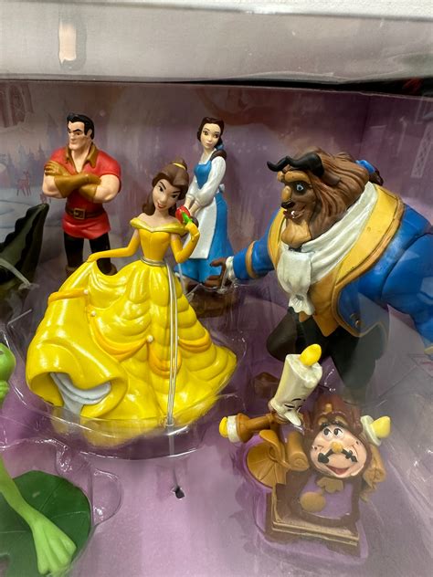 Disney Princess Mega Figurine Set W Princess Aurora Rapunzel Tiana