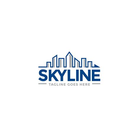 Skyline Logo Or Combination Mark Design 35767182 Vector Art At Vecteezy