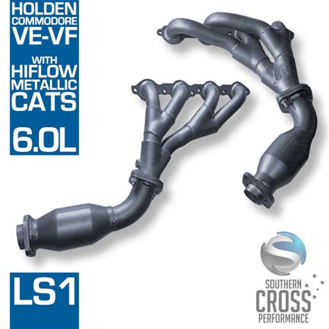 Ve Vf Holden Commodore V8 Bolt On Headers Extractors Hi Flow Catalytic Southern Cross Performance