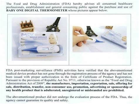 Publiko Pinag Iingat Ng Fda Sa Pagbili Ng Isang Brand Ng Digital Thermometer Dziq Radyo