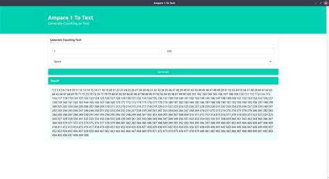 Install Ampare Count To Text On Popos Using The Snap Store Snapcraft