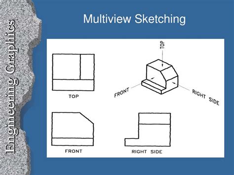 Ppt Multiview Sketching Powerpoint Presentation Free Download Id