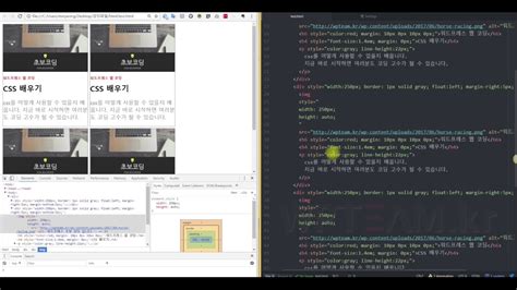 6 1강 Css를 Html 태그 안에서 분리하기 Youtube