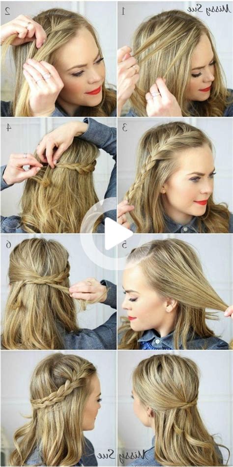 Top Notch Cute Easy Quick Hairstyles For Medium Hair Girl That Go With Benies Low Bun Long