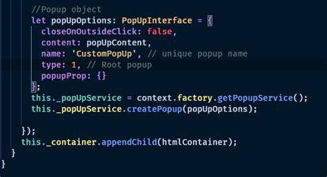 What Is Popupservice In Powerapps Component Framework Microsoft Dynamics 365 Blog