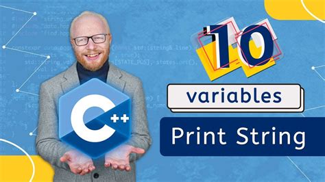 Print String C Programing Basics Youtube