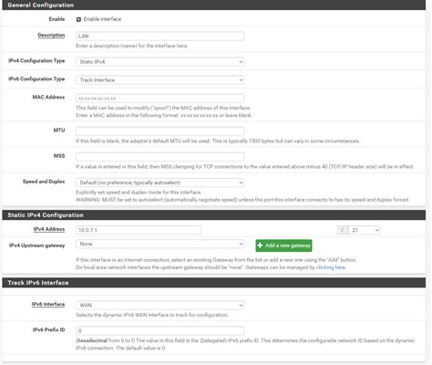 IPv6 Not Working WAN And LAN Interface Getting An IP Adress Not Any
