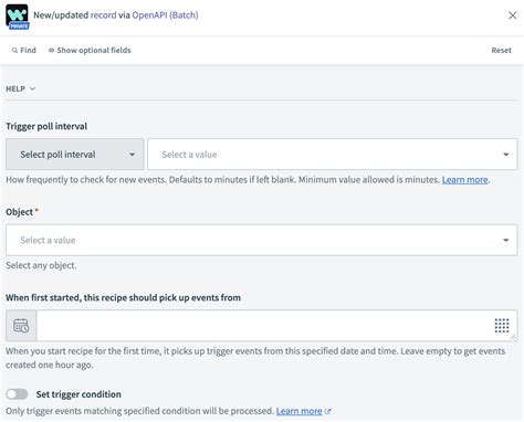 Open Api Newupdated Record Batch Trigger Workato Docs