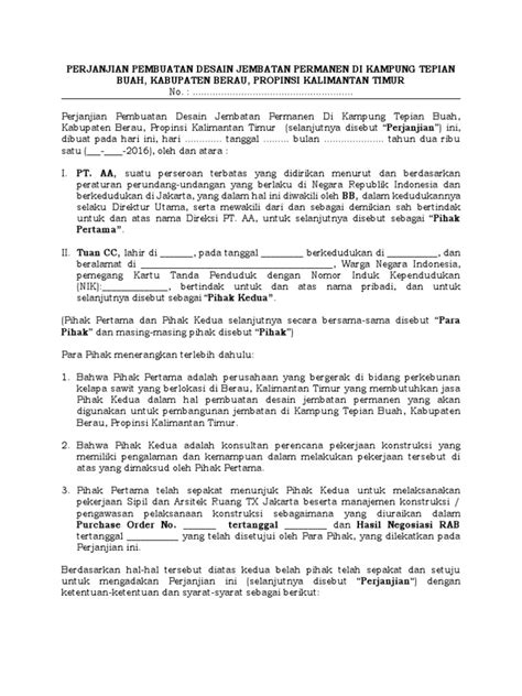Draft Design Jembatan Pdf