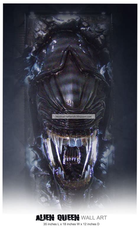 3dwizart Alien Queen Xenomorph Queen Aliens 1986