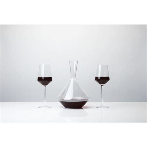 Viski 3 Piece Angled Crystal Bordeaux Set Ultimate Ts Ms