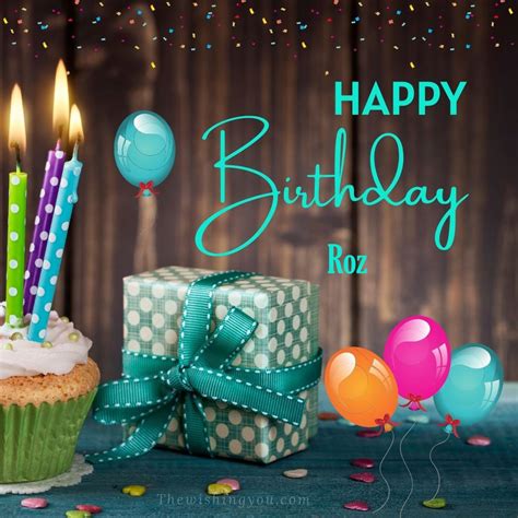 100 Hd Happy Birthday Roz Cake Images And Shayari