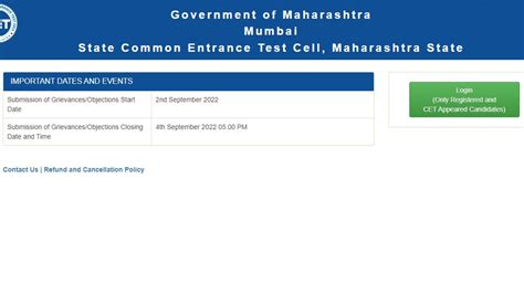 Mht Cet Answer Key 2022 Objection Window Closes Today On Cetcell