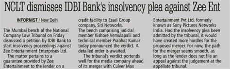 Surya Tripathi On Linkedin Nclt Insolvency Law Bank Media