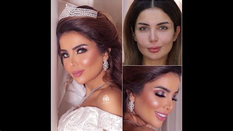 لوك سموك فخم وانيق لعروس ٢٠١٨ ندى عبدالله Youtube