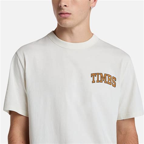 Timbs Graphic T Shirt For Men In White