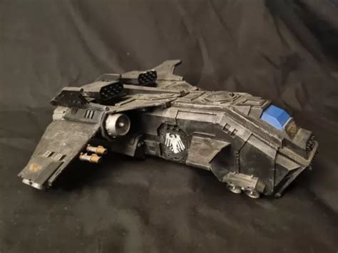 Warhammer 40k Space Marine Raven Guard Storm Eagle Assault Gunship 240