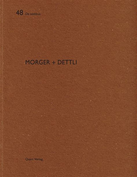 Morger Dettli Acc Art Books Uk