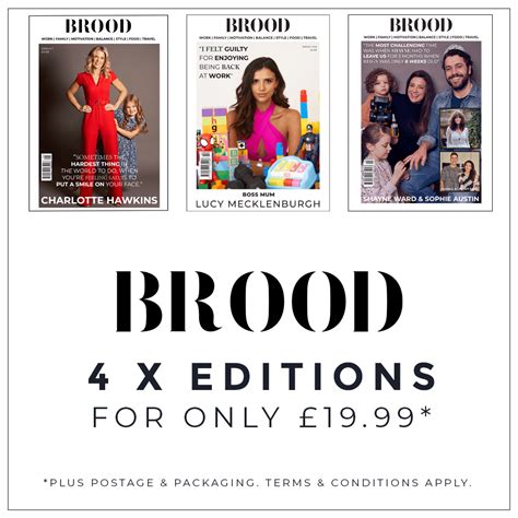 Annual Brood Magazine Subscription Brood Magazine