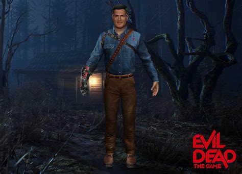 Evil Dead The Game Ash Williams 3d Model Rigged By Arukardominator On Deviantart