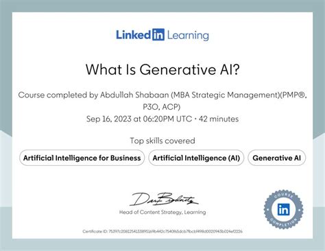 Abdullah Shaaban On Linkedin Certificate Of Completion