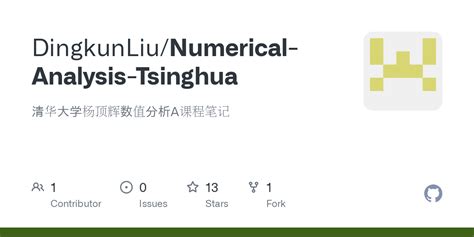 numerical analysis tsinghua 第三章 main pdf at main · dingkunliu numerical