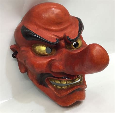 Yahooオークション 天狗 お面 神楽面