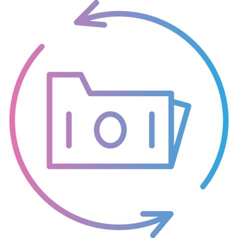 Backup Generic Gradient Icon