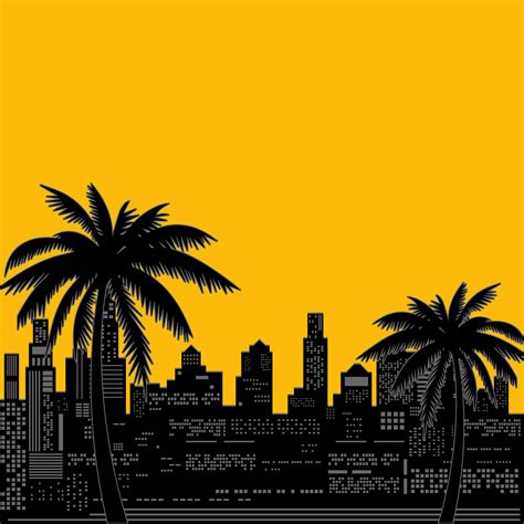 Sunset City Vector Art Design 25105482 Vector Art At Vecteezy