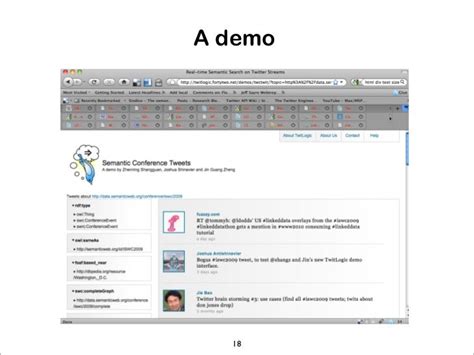 Real Time Semantic Web With Twitter Annotations