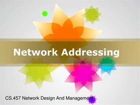 PPT Network Addressing PowerPoint Presentation Free Download ID 3657988
