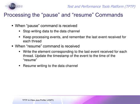 Ppt Tptp 44 Thread Profiler Pauseresume And Attachdetach Design Powerpoint Presentation