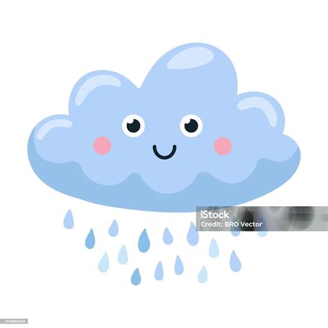 날씨 이모티콘 플랫 아이콘입니다 만화 비 구름 태양 달 별 밝게 바람 고립 벡터 일러스트 레이 션 기상학과 하늘 겨울에 대한 스톡 벡터 아트 및 기타 이미지 Istock