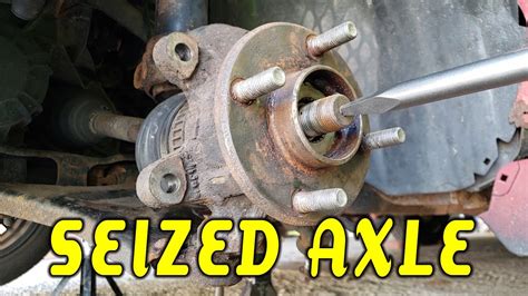 Removing A Stuck Cv Axle